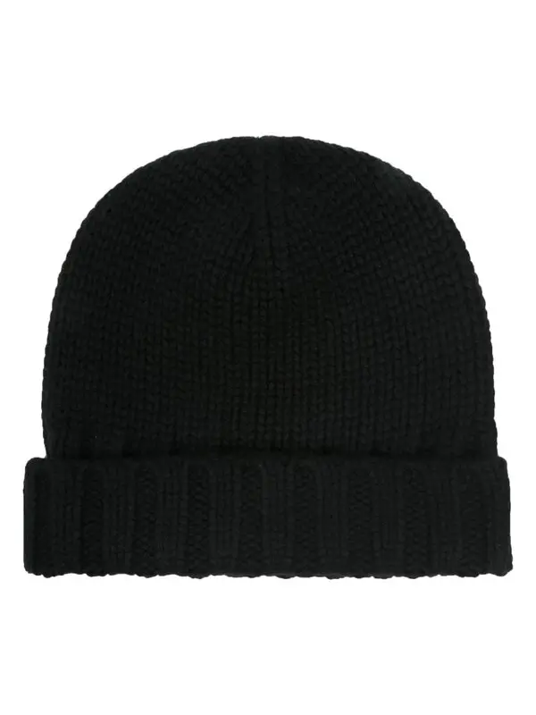Le Kasha Chunky Beanie - Black