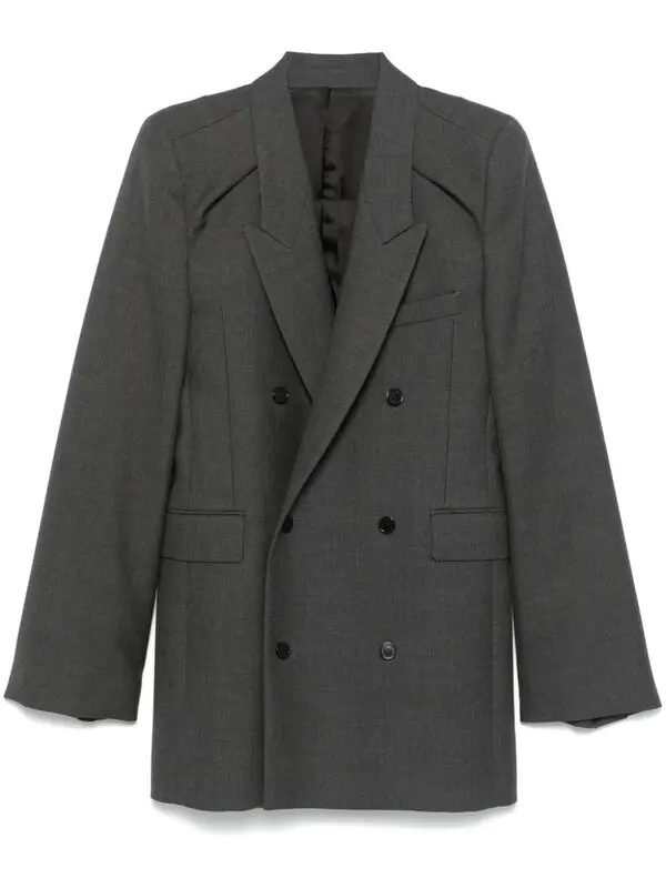 ALAINPAUL Double-breasted Blazer