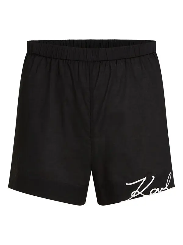 Karl Lagerfeld K/signature Beach Shorts