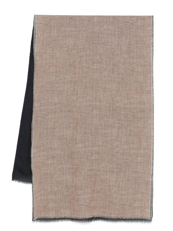 DELL'OGLIO Two-tone Scarf
