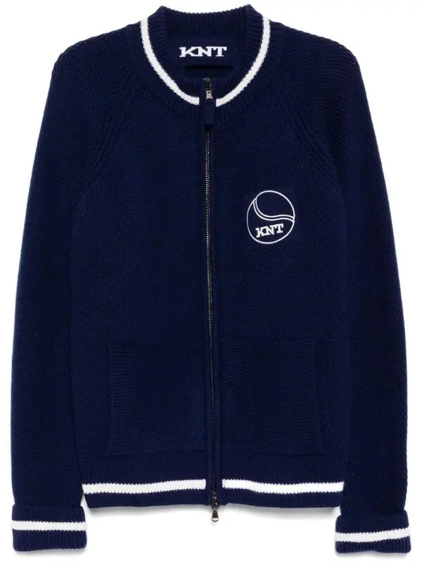 Kiton Logo Patch Jacket