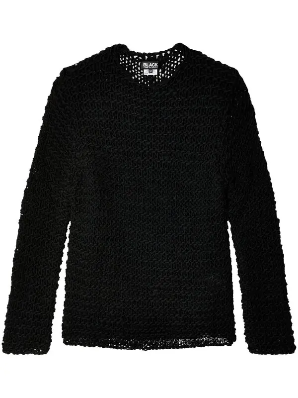 BLACK COMME DES GARÇONS Knitted Jumper