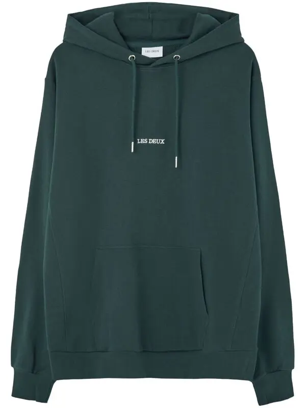 Les Deux Dexter Hoodie In Green 24% Off Editorialist