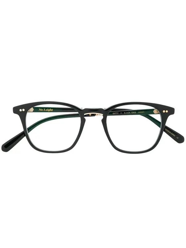 Garrett Leight Square Frame Eyeglasses