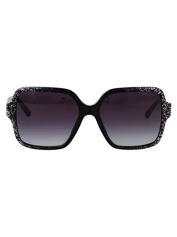JIMMY CHOO 0jc5005 Sunglasses - 50418g Black Gradient Glitter