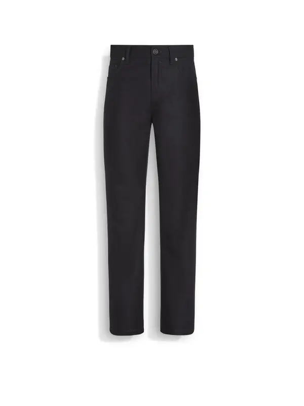 Zegna Roccia Wool And Cashmere Pants - Dark Grey