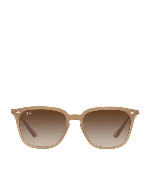 Ray-ban Square Sunglasses - Brown
