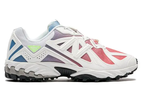 NEW BALANCE 610 Sneakers - White/gulf Red/coastal Blue
