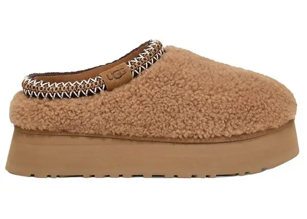 UGG Tazz Maxi Curly Slipper - Chestnut