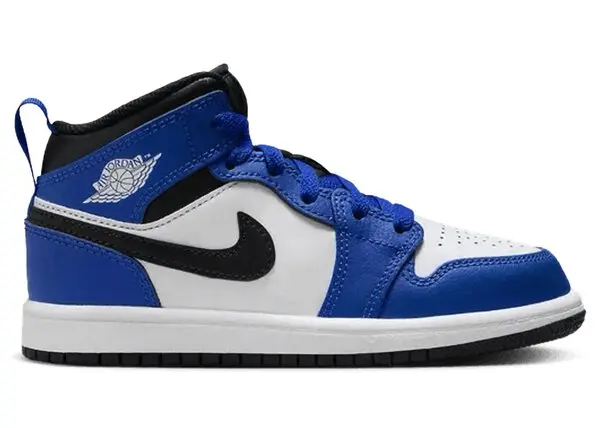 JORDAN 1 Mid Sneakers - Game Royal/black/white