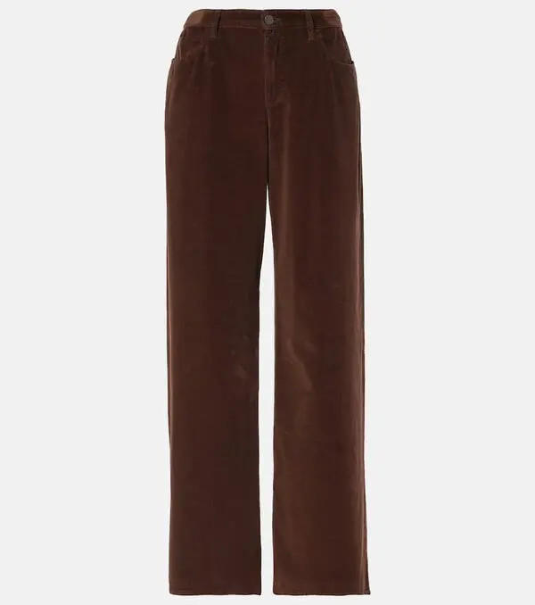THE ROW Eglitta Wide-leg Corduroy Pants