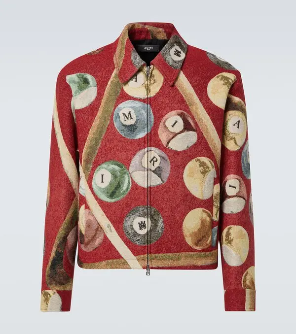 Amiri Billiards Tapestry Blouson
