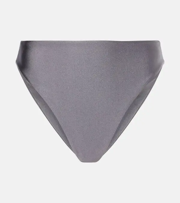 Jade Swim Incline Bikini Bottom - Grey