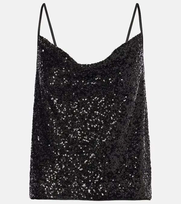 Diane Von Furstenberg Berlin Sequined Top