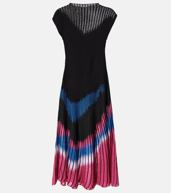 Diane Von Furstenberg Rick Printed Midi Dress - Multicoloured
