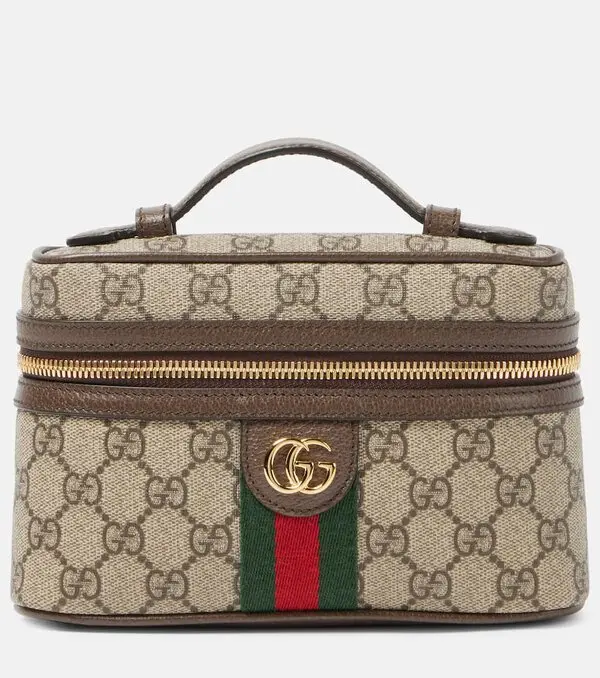 Gucci Ophidia Mini Beauty Case - Beige