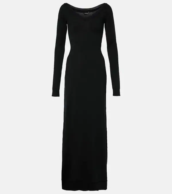 knit dress with pearl fringe Zara Knit Dress With Pearl Fringe – Luxandluxy main image 1