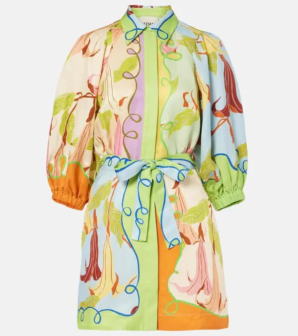 ALEMAIS Alémais Rafaela Printed Minidress - Multicoloured
