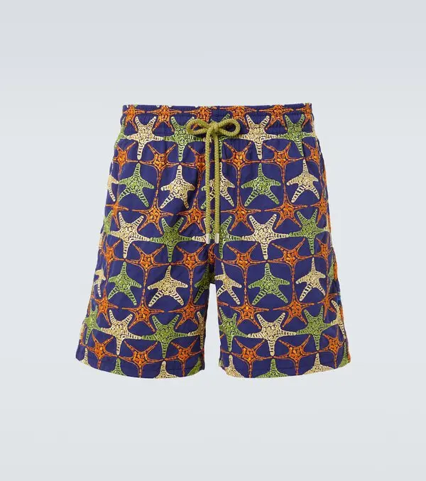 Vilebrequin Embroidered Swim Trunks - Multicoloured