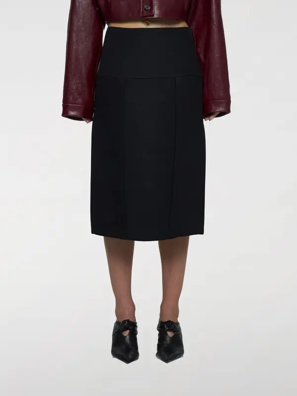 Khaite Straight Skirt
