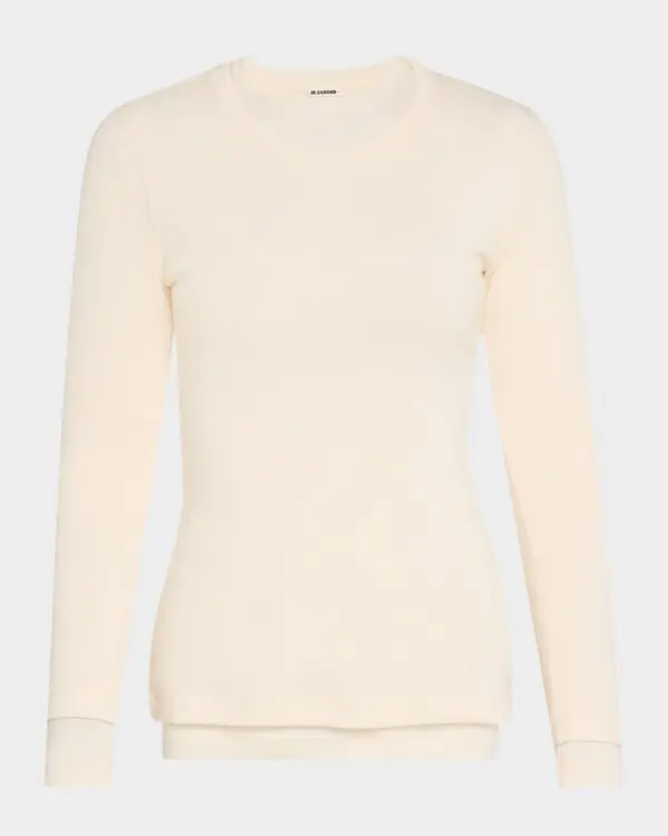 JIL SANDER Layered Long-sleeve Top