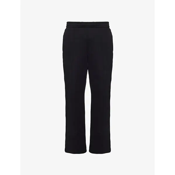 REPRESENT Initial Two-slip-pockets Straight-leg Relaxed-fit Cotton-jersey Jogging Bottoms