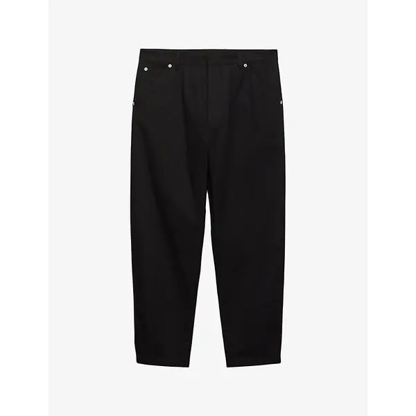 Prada Tapered-leg Relaxed Cotton Trousers