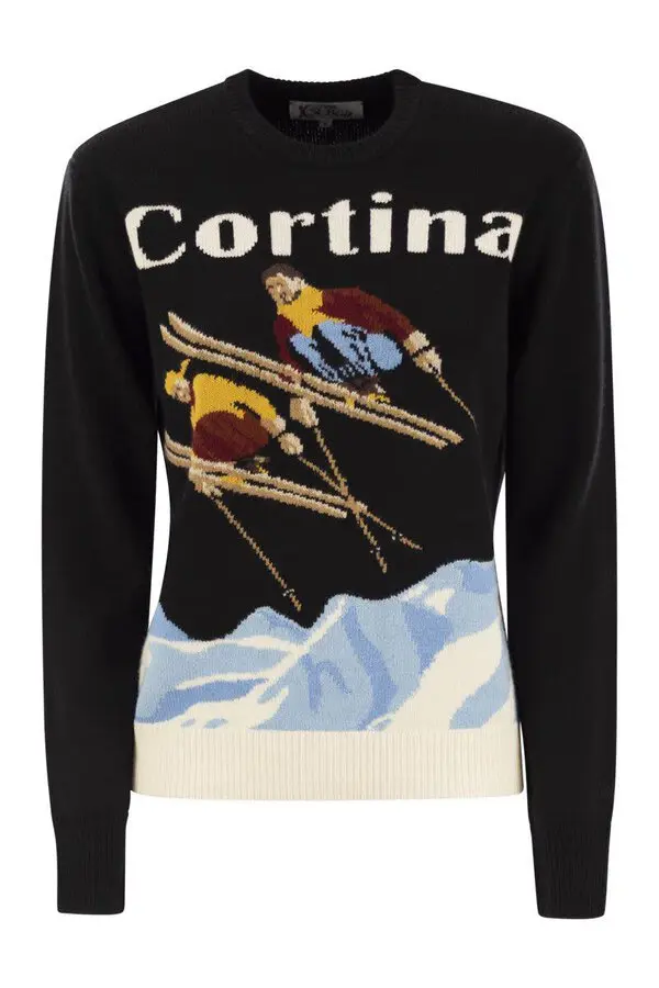 MC2 SAINT BARTH Cortina Wool-cashmere Blend Jumper