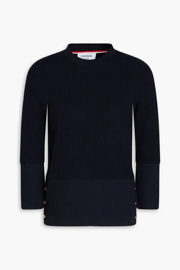 Thom Browne Herringbone Wool Sweater