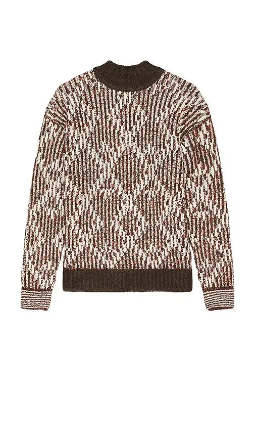 Scotch & Soda Jacquard Turtleneck Sweater