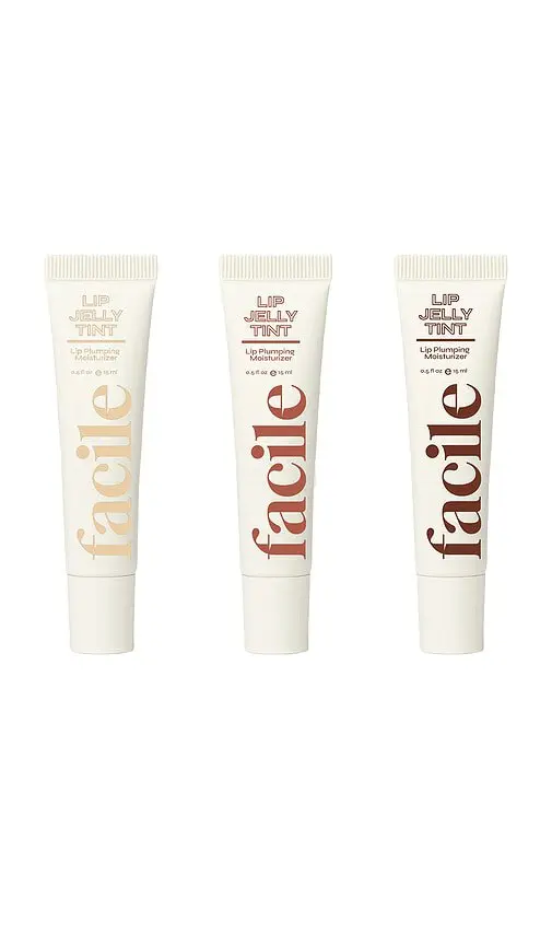 FACILE SKINCARE Lip Jelly Trio Set - Nudes