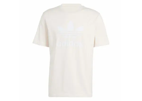 Adidas Adicolor Trefoil Tee Shirt - Wonder White
