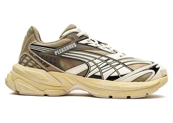 PUMA Velophasis Pleasures Overdyedin Sneakers - Birch Tree/anise Flower
