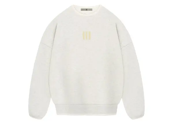 Fear Of God Athletics Heavy Fleece Crewneck Sweatshirt - Oatmeal Heather