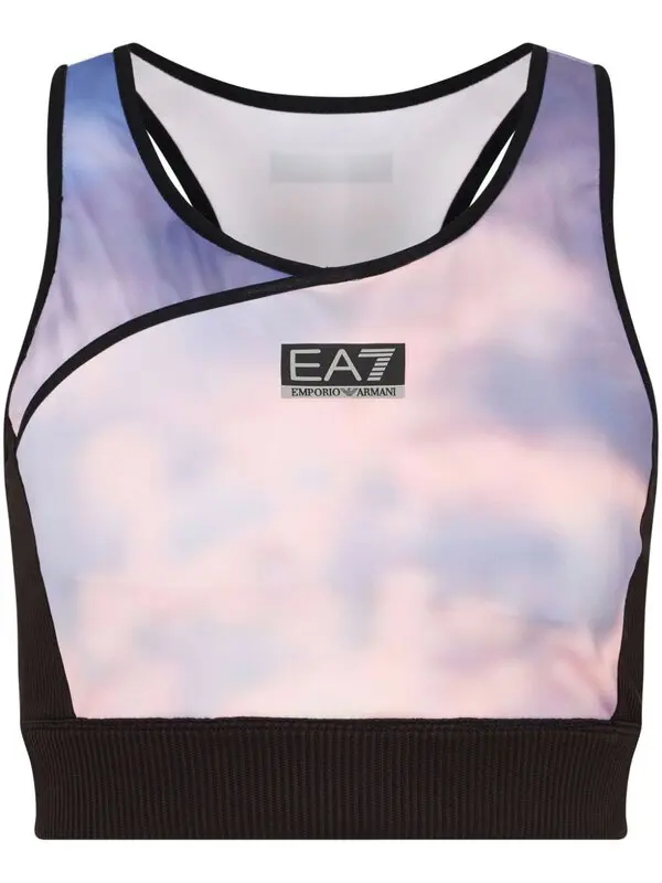 Emporio Armani Logo-print Compression Top