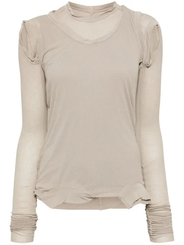 Rick Owens CROPPED BANANA Rick Owens Cropped Banana T-Shirt