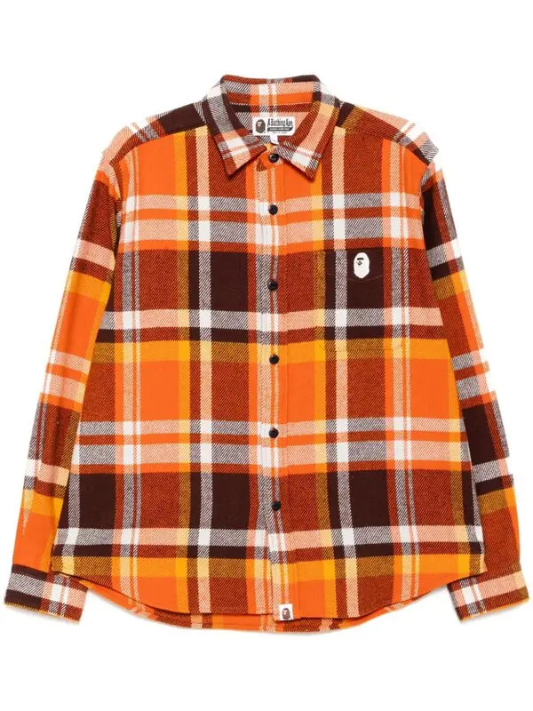 A BATHING APE® Checked Shirt