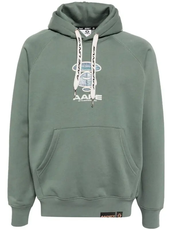 AAPE BY *A BATHING APE® Moonface Logo Hoodie