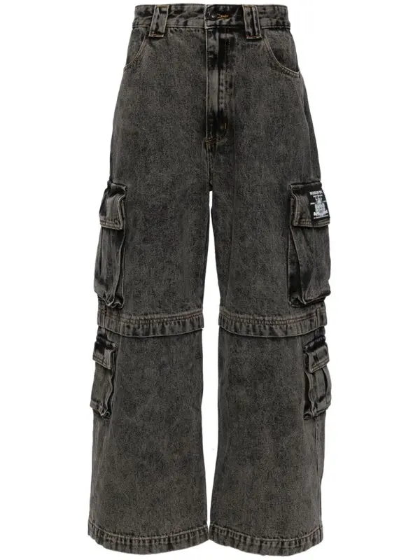 MUSIUM DIV. Logo-patch Cargo Trousers
