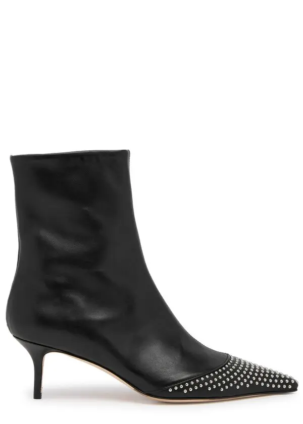 AeydĒ Roe Studded Leather Ankle Boots