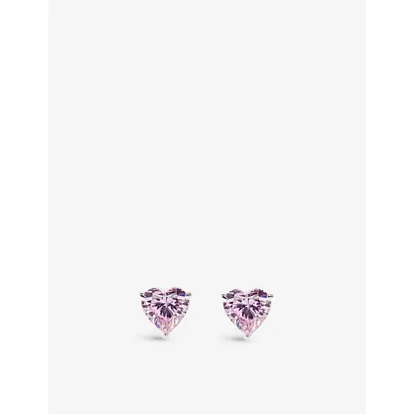 CARAT* LONDON Camden Heart-shaped Stud Earrings