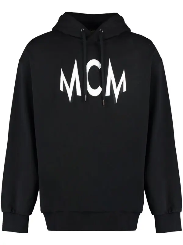 Mcm Intarsia-logo Hoodie
