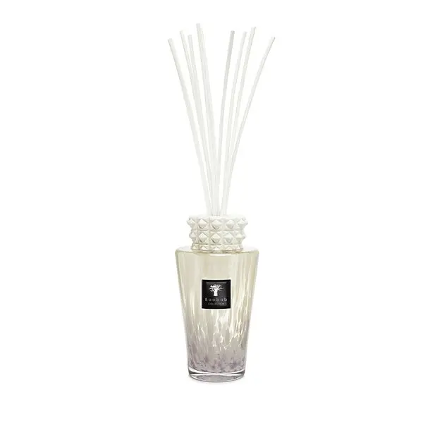 BAOBAB COLLECTION Totem White Pearls Luxury Medium Bottle Diffuser, 67.6 Oz