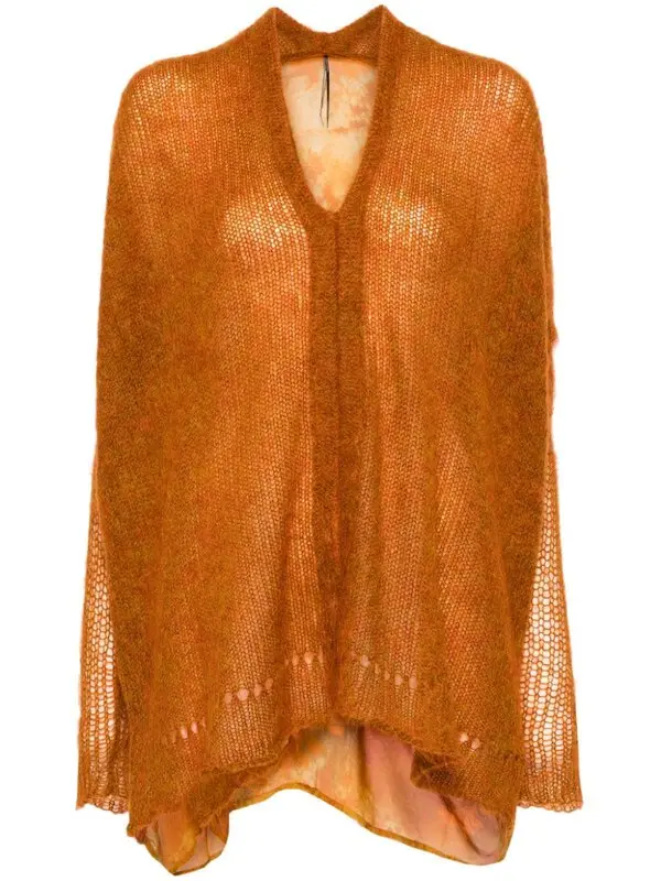 Masnada V-neck Jumper - Orange