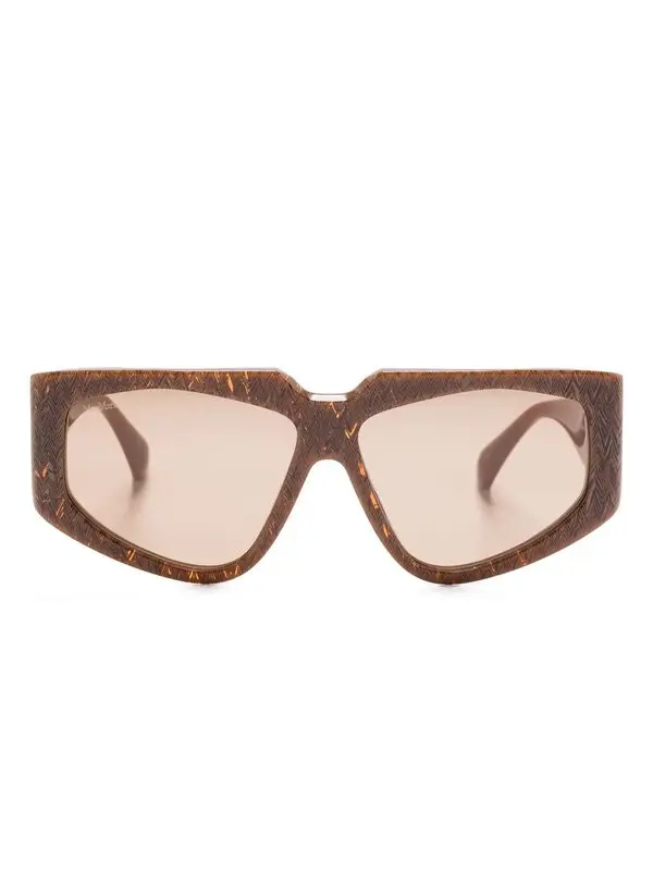 MAX MARA EYEWEAR Geometric Frame Sunglasses