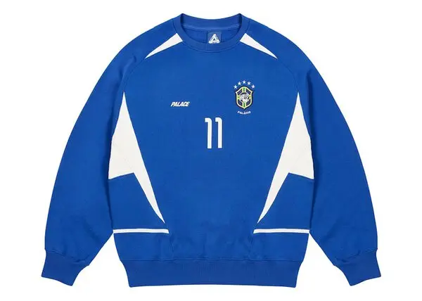 PALACE Pro Team 02 Crewneck - Blue