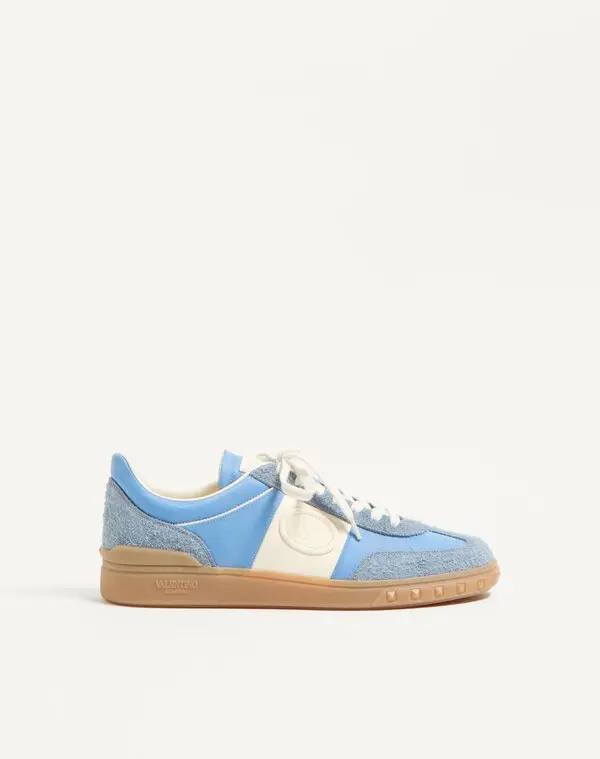 Valentino Garavani Upvillage Low-top Sneakers - Azure/ivory