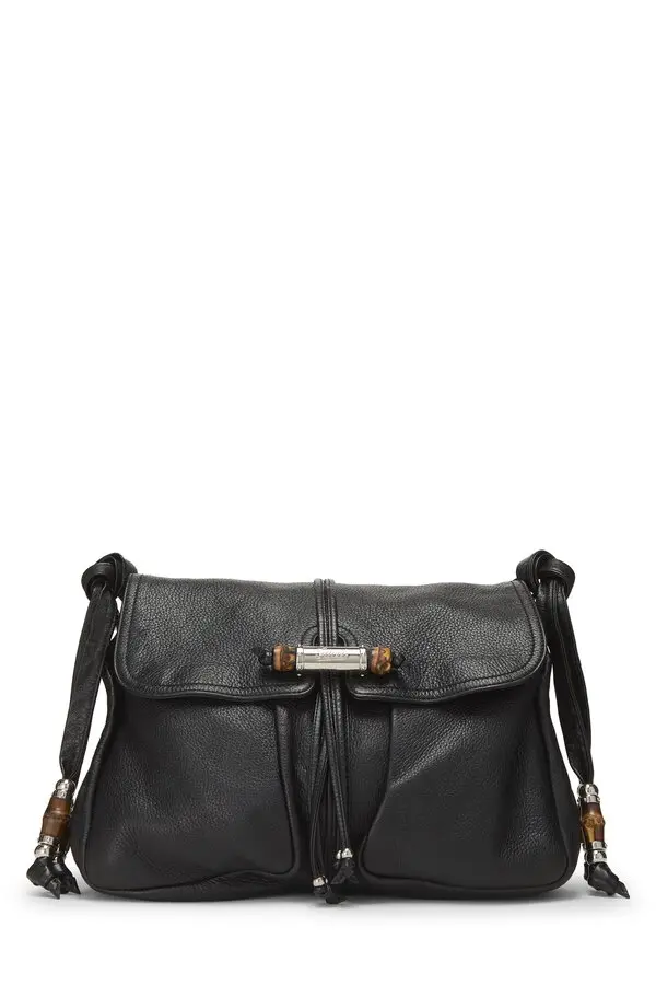 Gucci Leather Jungle Messenger Bag