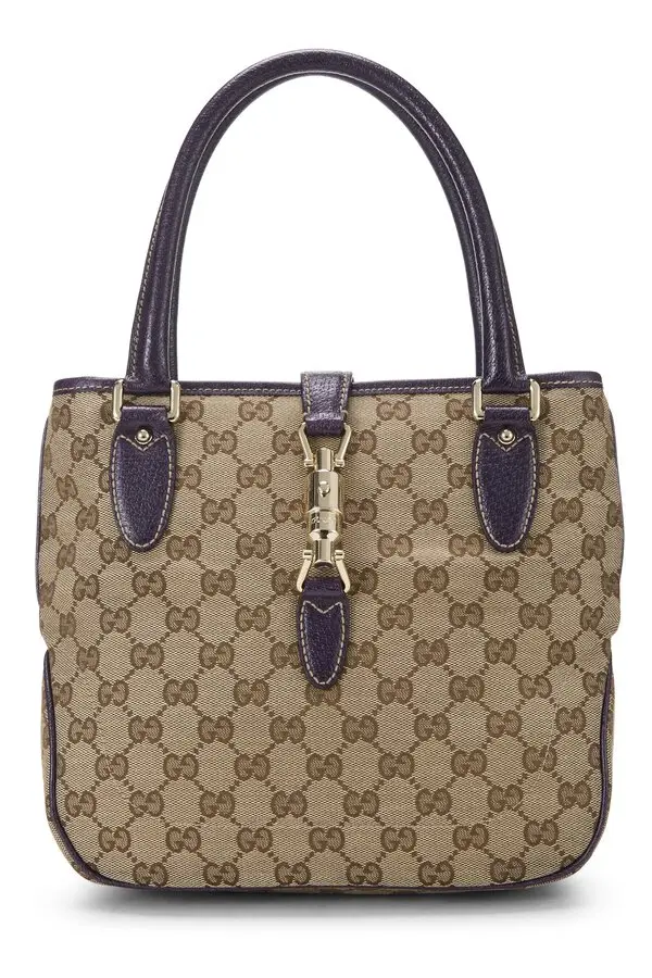 Gucci Original Gg Canvas Jackie Mini Tote