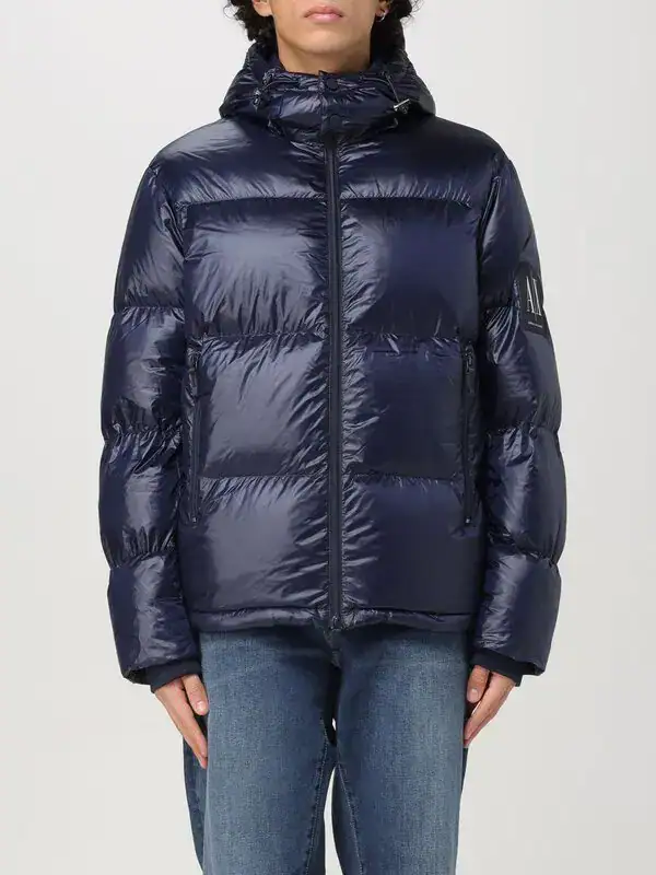 ジャケット・アウター 06aw Armani Collezioni Puff Jacket Armani Exchange Jacket In Navy - 40% Off | Editorialist